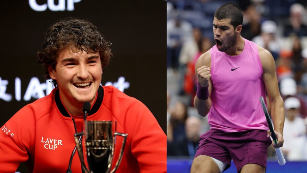 Novak Djokovic reveals why he joined the likes of Carlos Alcaraz and Iga Swiatek to watch Rafael ...