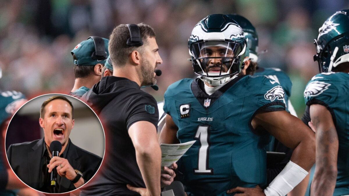 Drew Brees Takes Massive Dig at Jalen Hurts-Led Eagles Offense, Terms It "Boring"