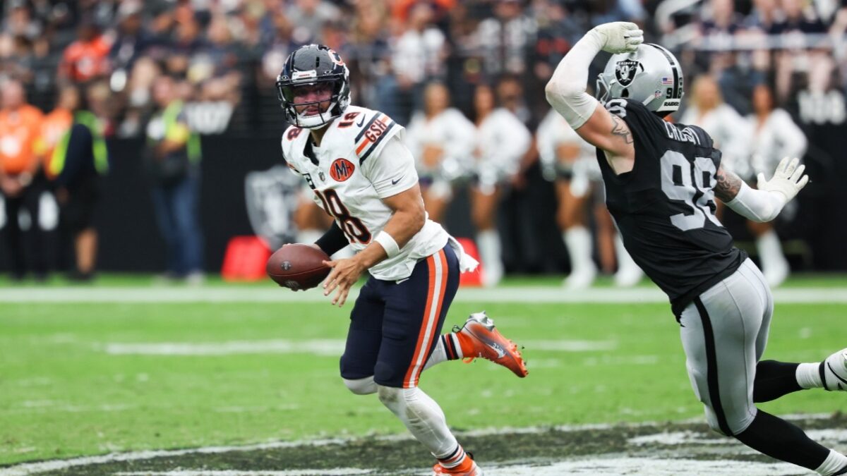 Caleb Williams Admits Raiders' Maxx Crosby Is the Best Player He Has Ever Played Against in NFL
