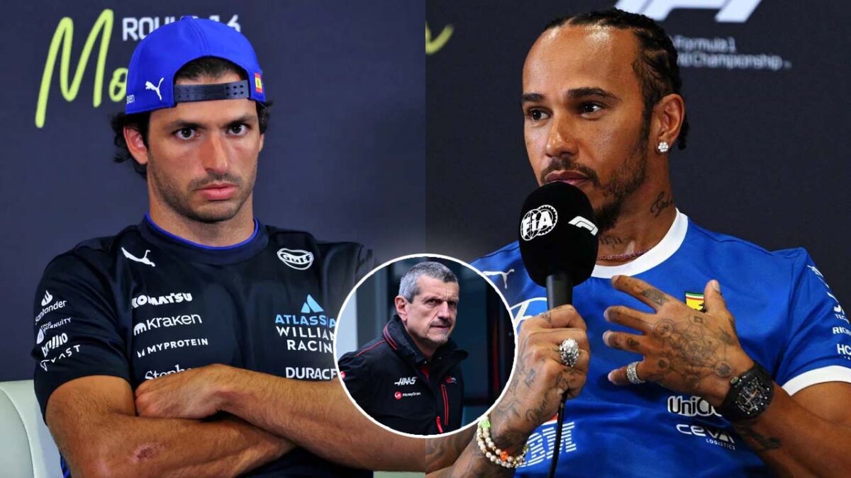 Gunter Steiner Exposes Ferrari's "Regret" over Sacking Carlos Sainz for Lewis Hamilton