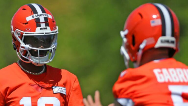 Shedeur Sanders Literally Was "Speechless" After Browns Named Dillon ...