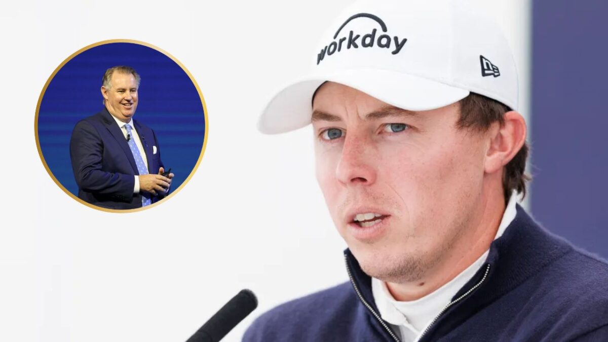 Matt Fitzpatrick SLAMS PGA of America President Don Rea For "Offensive ...