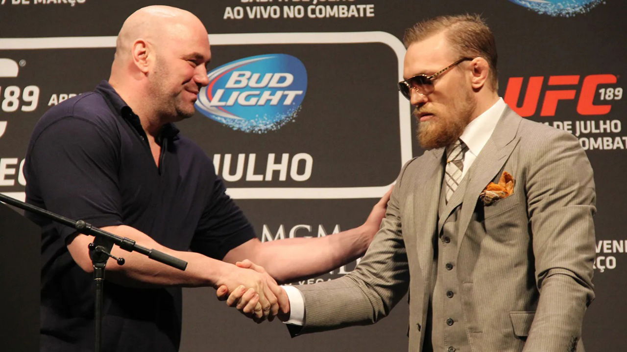 Dana White Slyly Deflects Question About Conor McGregor's Suspension ...