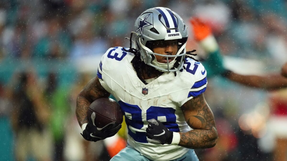 Panthers RB Rico Dowdle Eyes ‘Revenge Game’ Against Cowboys After 200 ...