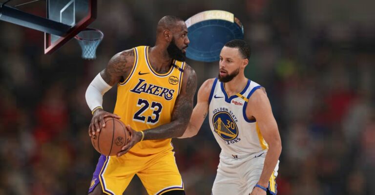 LeBron James-Stephen Curry Opening Night Battle Off with Lakers' Star ...