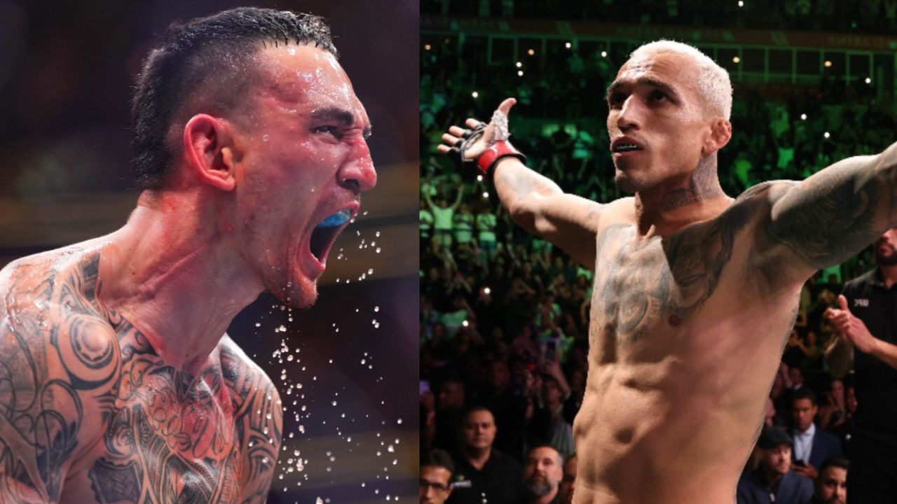 Electric Charles Oliveira Calls Out Max Holloway for BMF Title at UFC Rio