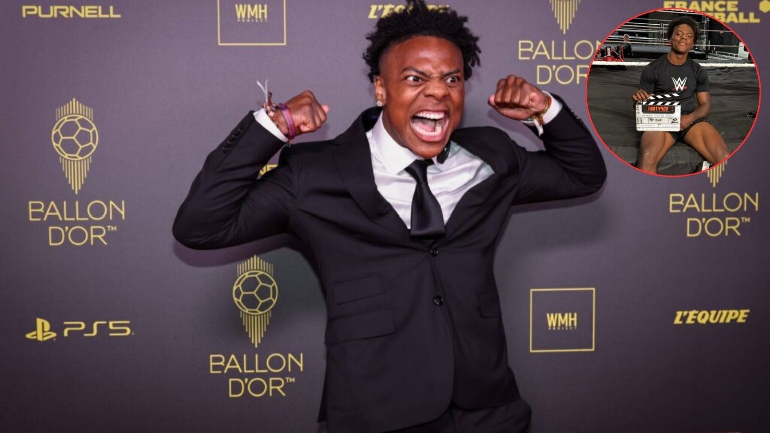 IShowSpeed Shares a Sneak Peek into His Brand-New Project with WWE