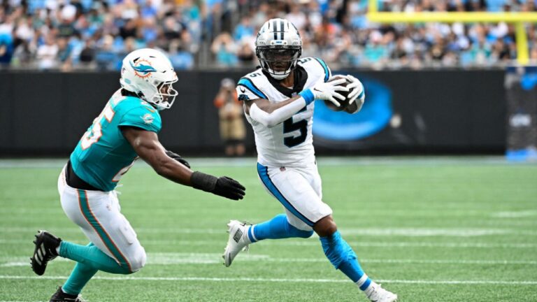 Panthers' Rico Dowdle Has a Savage 4-Word Comment After Dropping 239 ...