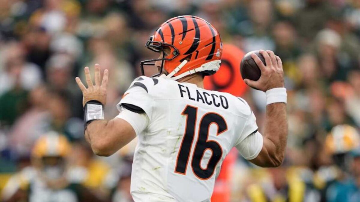 Joe Flacco Putting up a Masterclass for Bengals Leaves Browns Fuming ...
