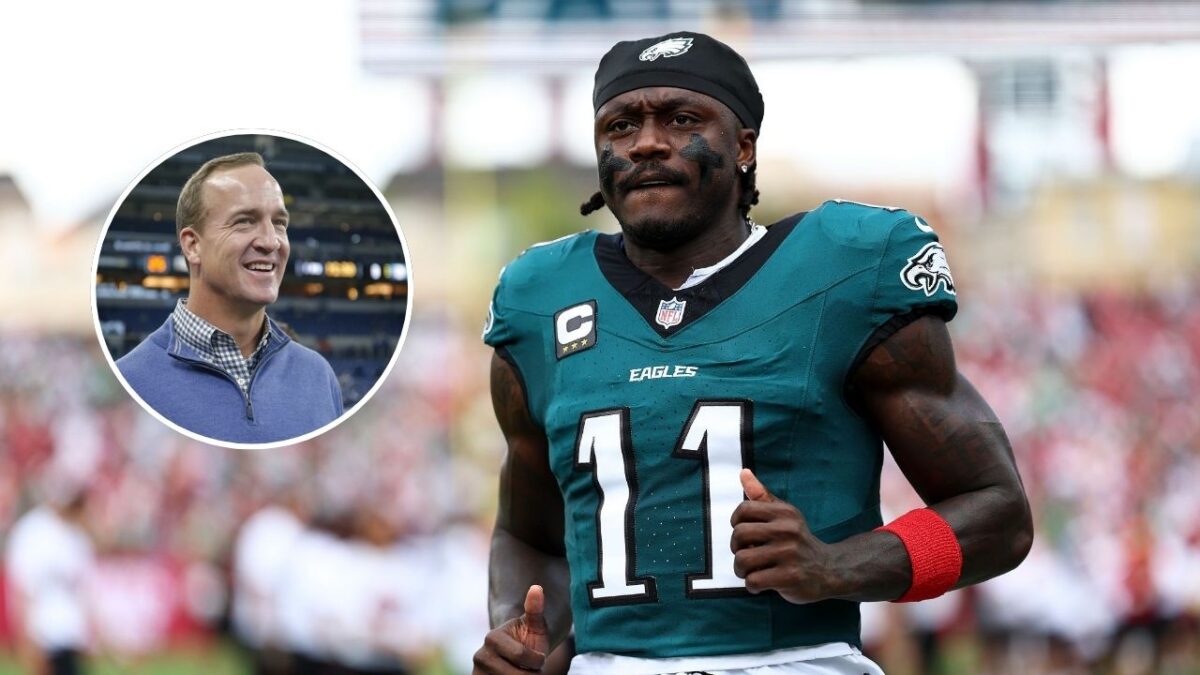 Peyton Manning Makes Bold Claim About AJ Brown's Future with Eagles ...