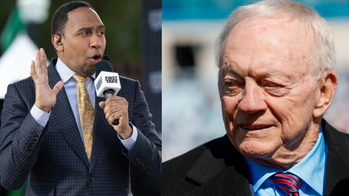 Stephen A. Smith Labels Jerry Jones 'Ignorant' For Prioritizing $100 ...
