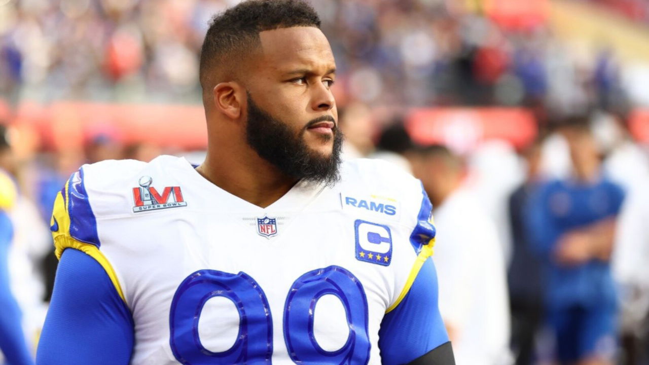 Aaron Donald Has a Blunt Answer to Whether He Misses Football Post ...