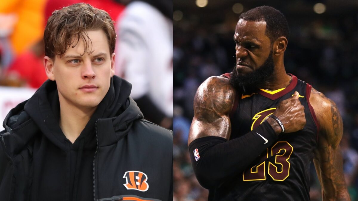 Joe Burrow Announces His Return in Style With LeBron James' Cavaliers ...