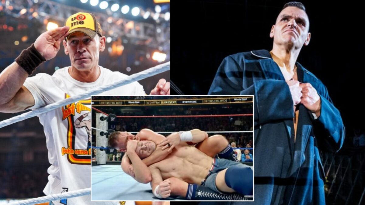 John Cena Goes out Smiling as the 17-Time Champion Taps out for the ...