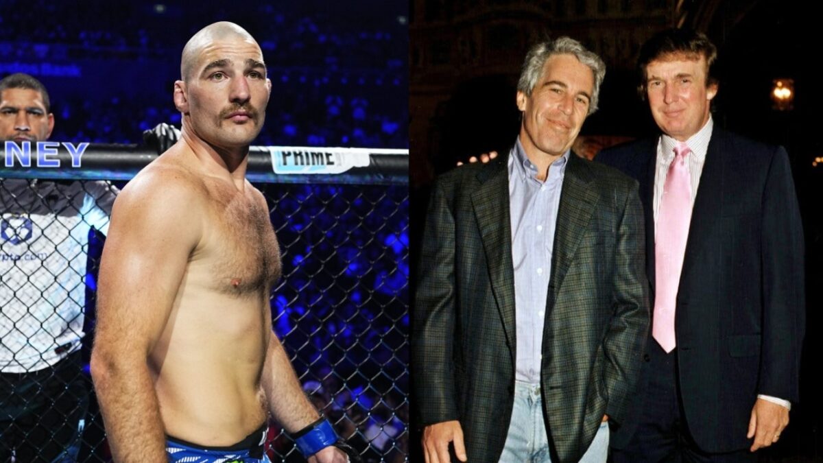 "Hanging Out With Epstein's List?" - UFC Star Sean Strickland Won't ...