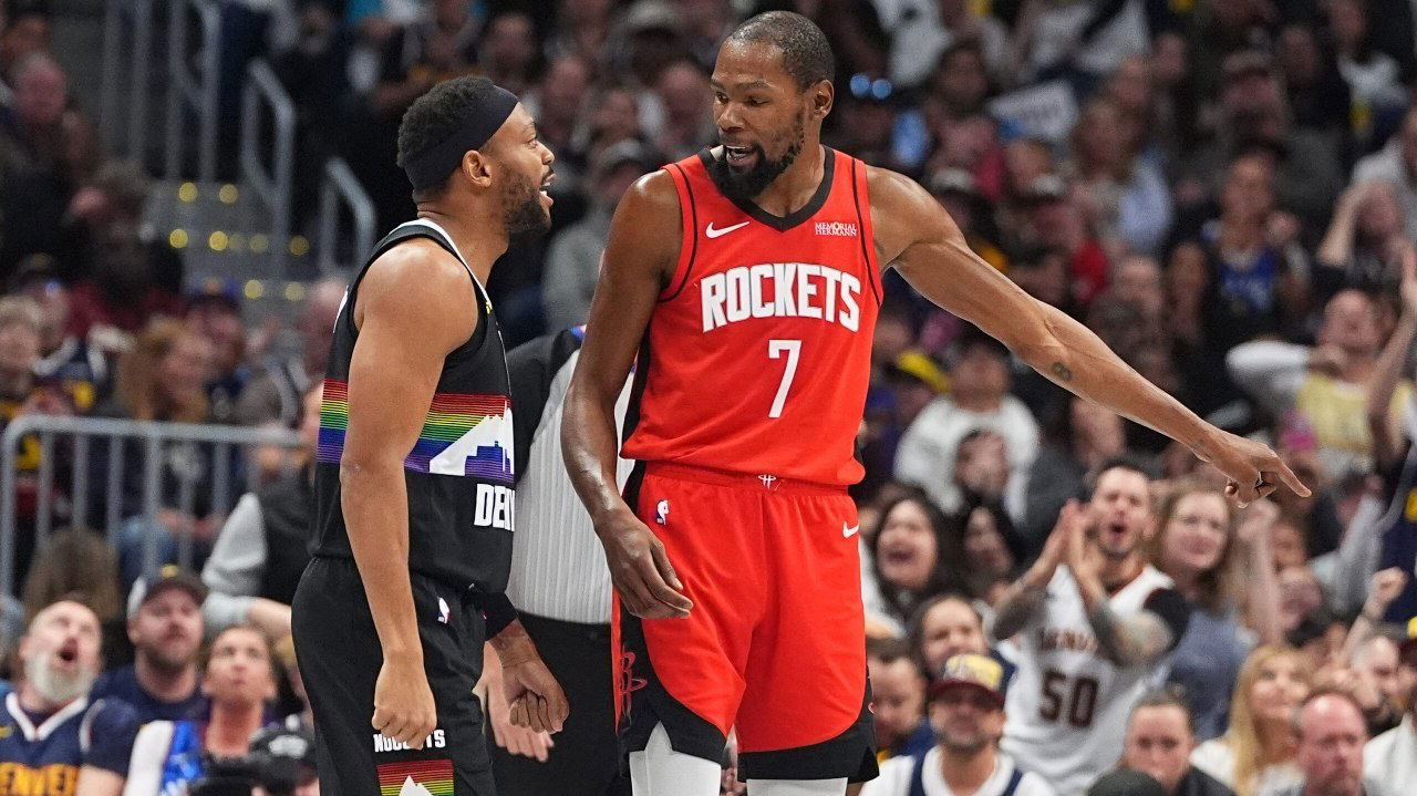 (Video) Kevin Durant Trolls Denver Nuggets After Fiery Back-and-Forth