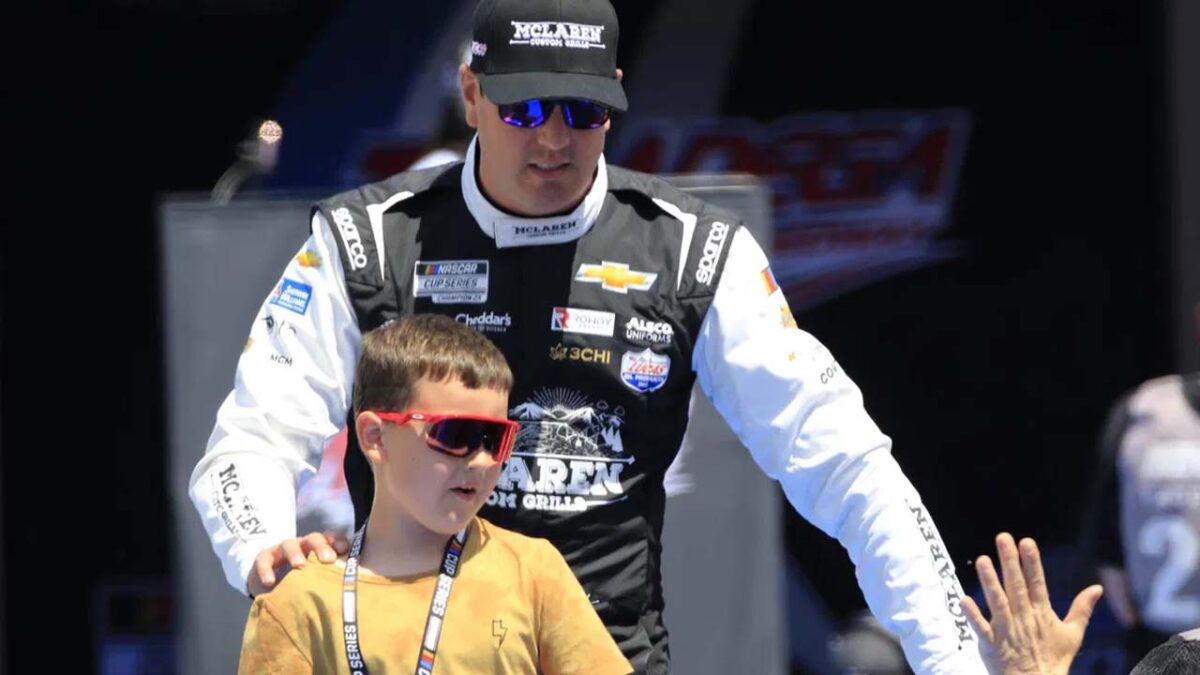 Brexton Busch Defeats NASCAR Champion Dad Kyle Busch on His Winged ...