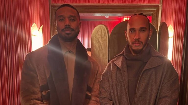 Lewis Hamilton Spotted with Michael B Jordan in His "Favorite City"