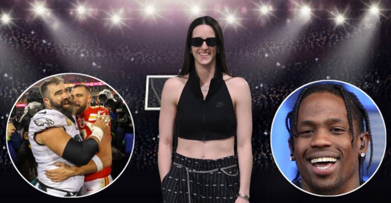 Caitlin Clark's Christmas Day Commercial Ft. Travis Scott, Kelce ...