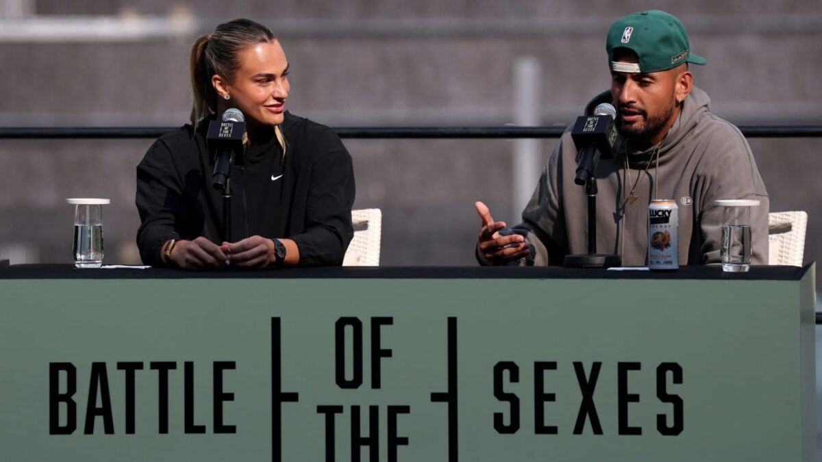 Tennis Fans Blast the 'Battle of the Sexes' Match Between Aryna ...