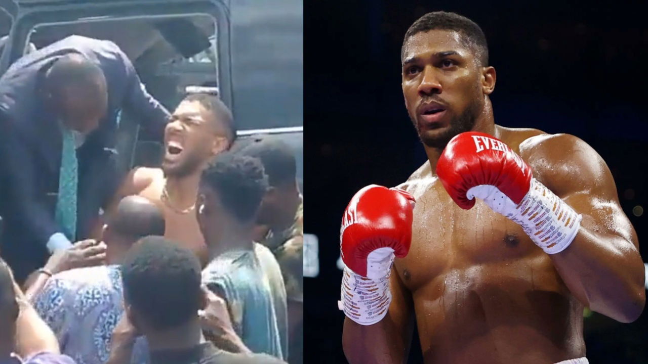 WATCH: Scary Footage of Anthony Joshua Being Dragged Out of Horrific ...