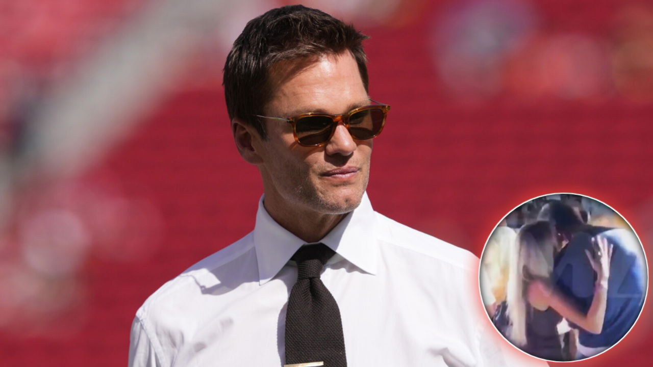 (Video) Tom Brady Gets Super Cozy with Texans Star's Ex Alix Earle at ...