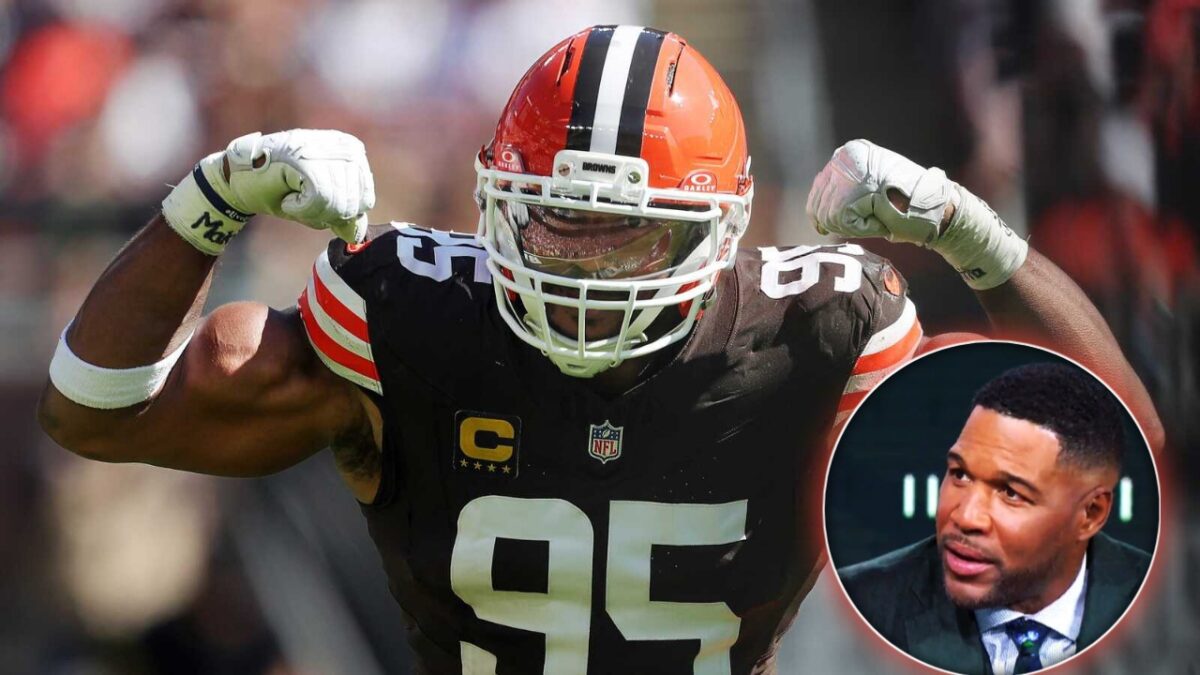 Michael Strahan Jokingly Tries to Undermine Newly-Crowned Sack Leader ...