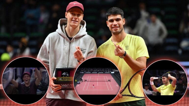 (Video) Carlos Alcaraz and Jannik Sinner Give Priceless Reaction to a ...