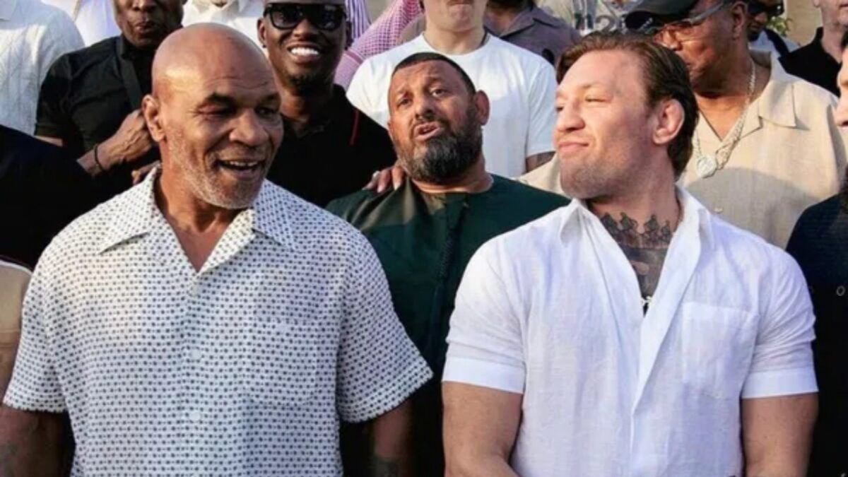 WATCH: Conor McGregor's Contagious Energy Leaves Mike Tyson Giggling