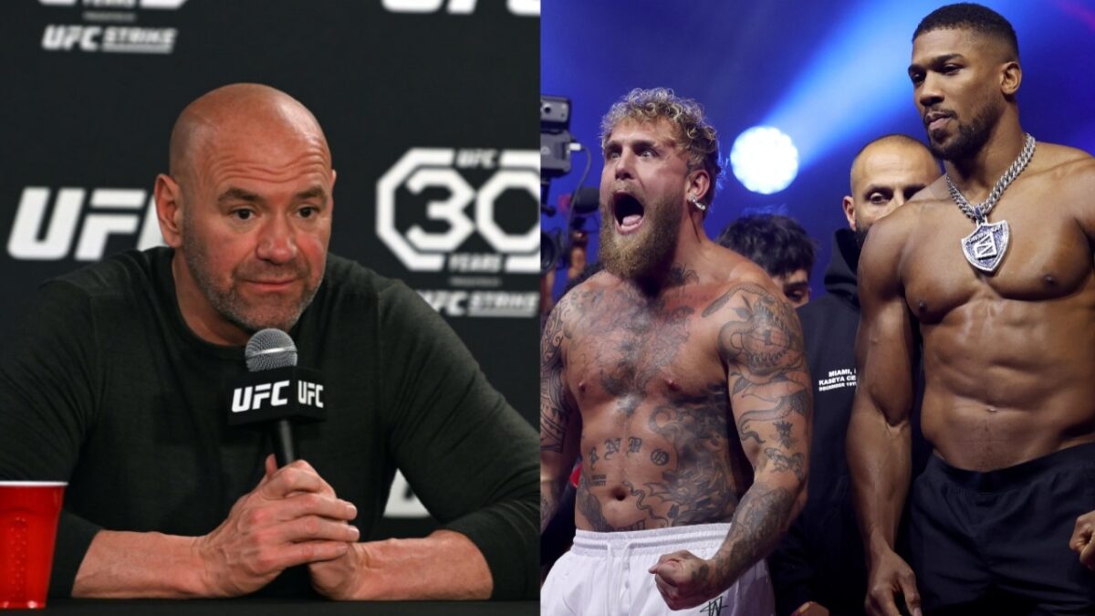 Dana White Shames Jake Paul, Anthony Joshua, and Netflix for Putting Up ...