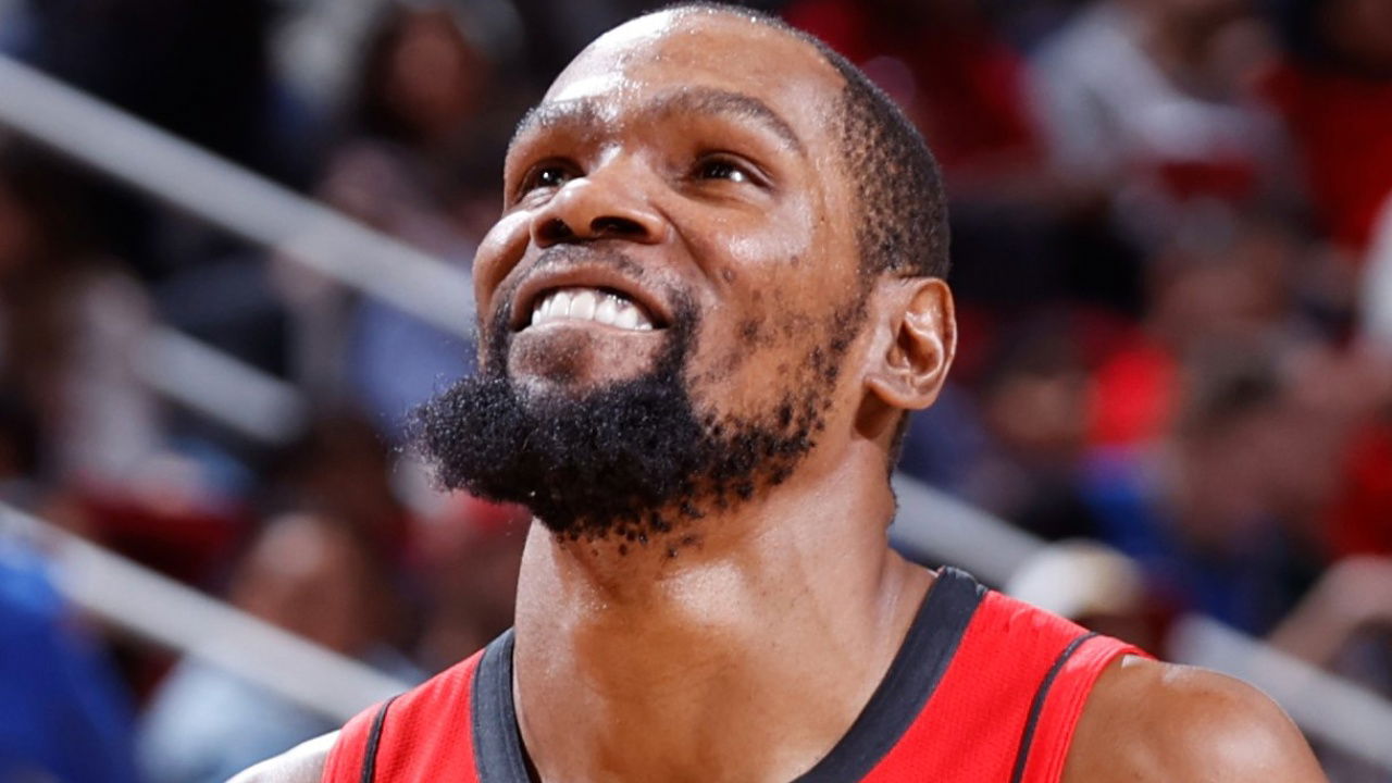 Kevin Durant Has Heartwarming Interaction With Kendrick Perkins’ Kids ...