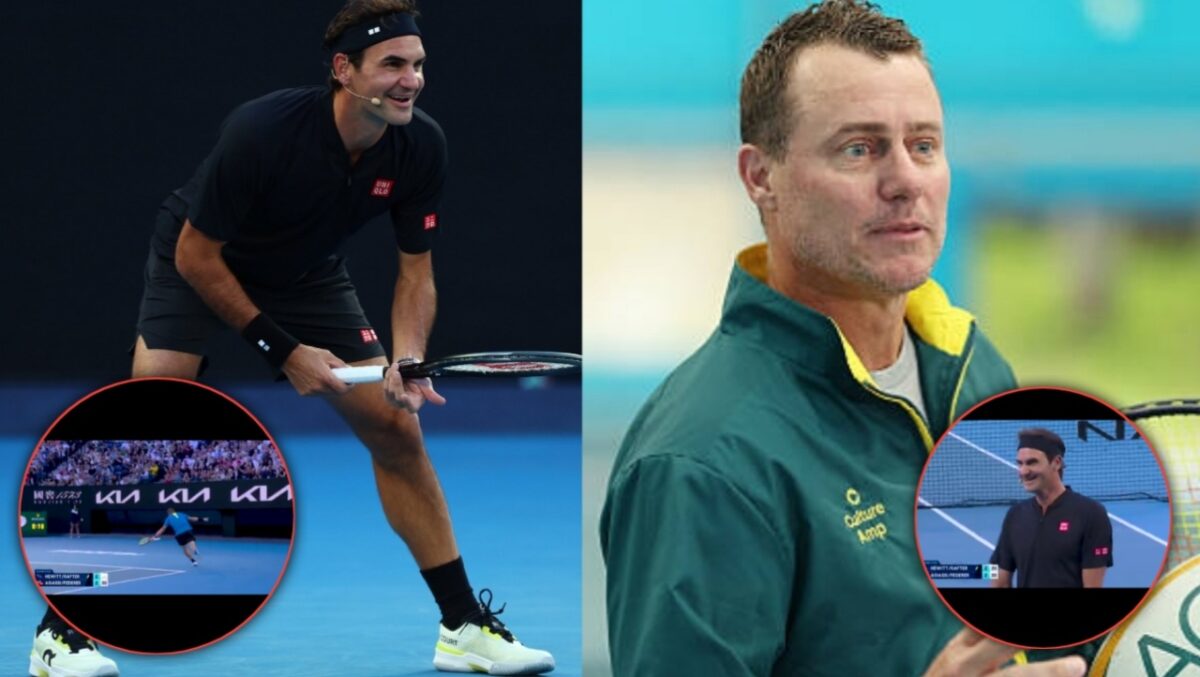 (Video) Lleyton Hewitt Hits an Audacious Volley Against Roger Federer ...