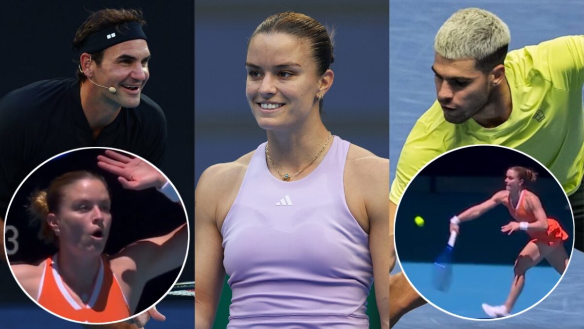 Maria Sakkari Cites Roger Federer and Carlos Alcaraz to Praise Her ...
