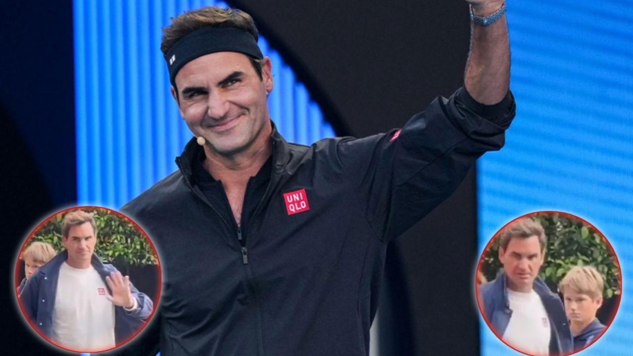 (Video) Roger Federer Urges Fans to Not Film His Kids During Australian ...