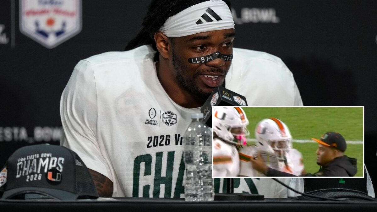 (Video) Miami's Mark Fletcher Jr. Tried Hitting Indiana's Tyrique ...