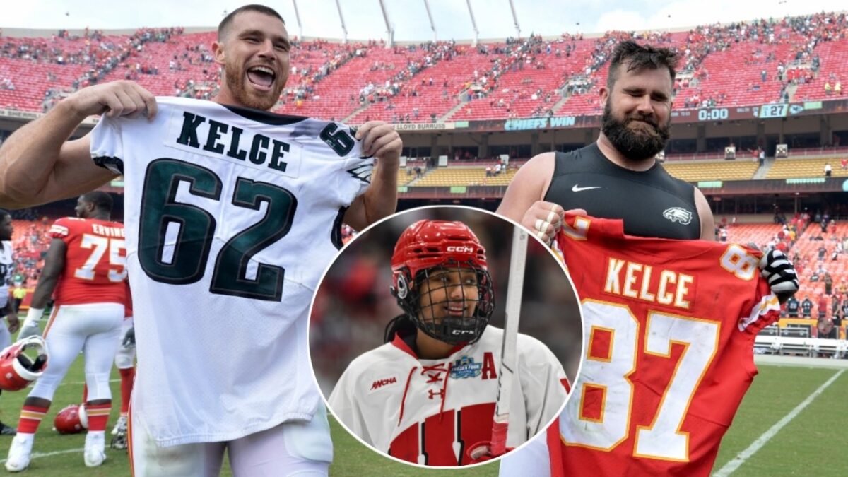 Jason, Travis Kelce Step Up for Laila Edwards’ Parents Ahead of Her ...