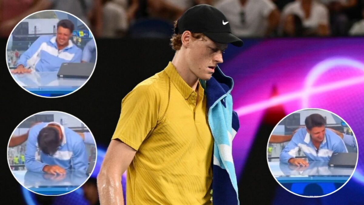 Jannik Sinner's Opponent Suffers Sudden Cramps During Live Interview ...