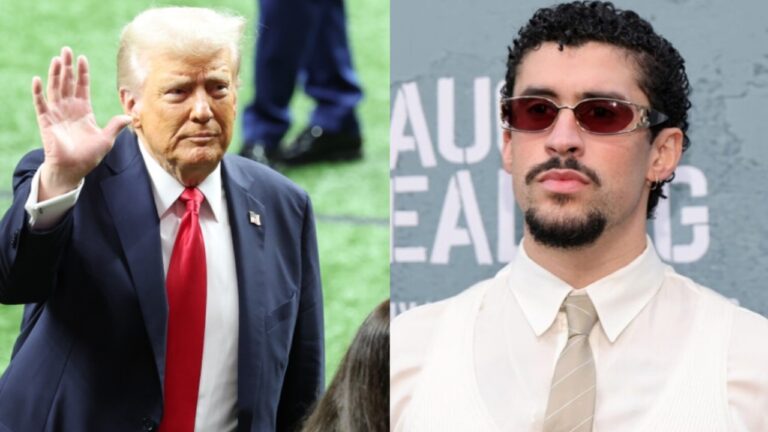 Bad Bunny Ditches Dress for Super Bowl Halftime as President Donald ...