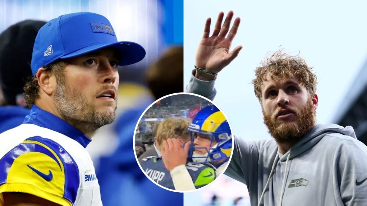 (Video) Matthew Stafford Shares Emotional Embrace with Ex-Teammate ...