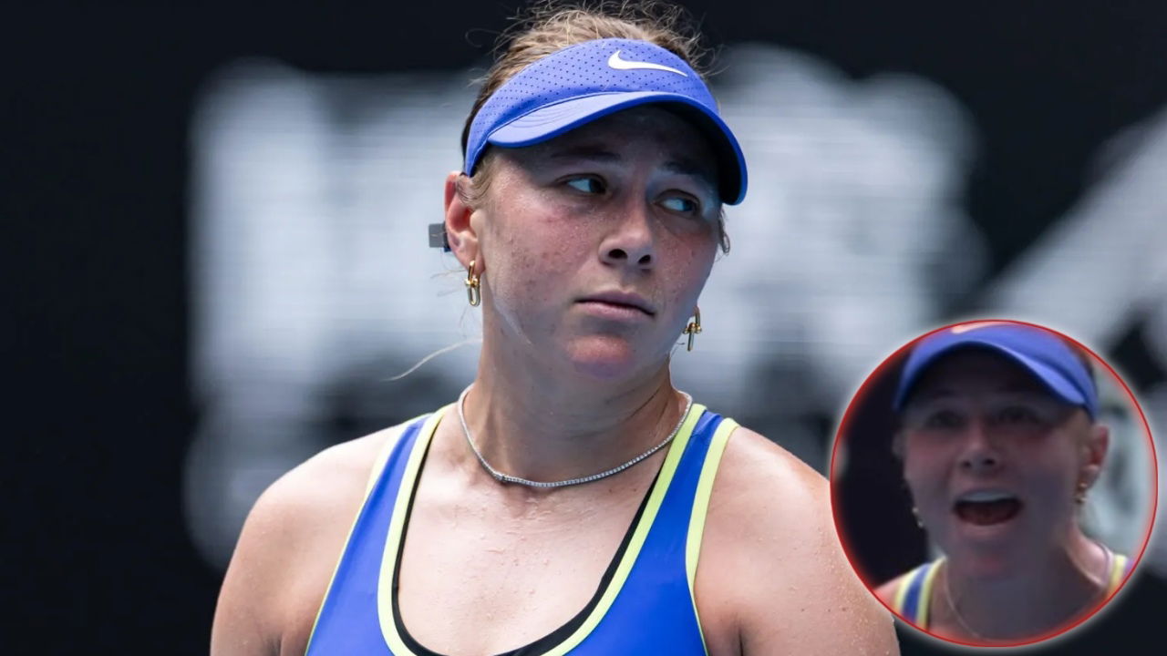 (Video) Amanda Anisimova Blasts Team Members During Australian Open ...