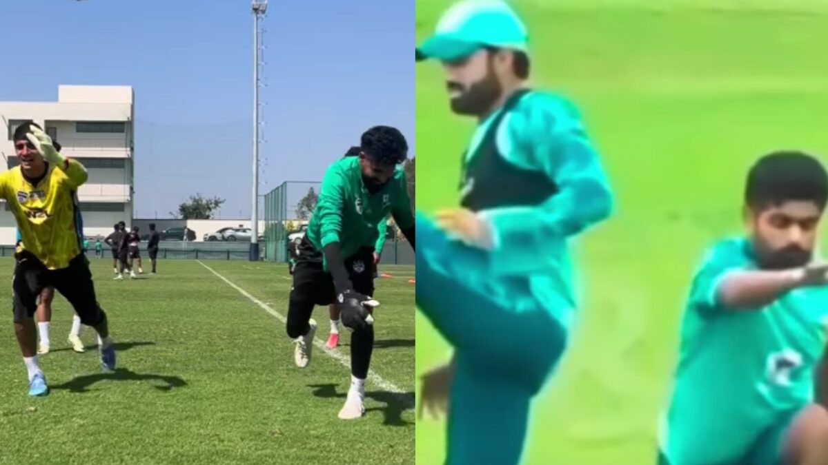 Babar Azam and Pakistan Trolled by Indian Football Goalkeeper for Viral ...