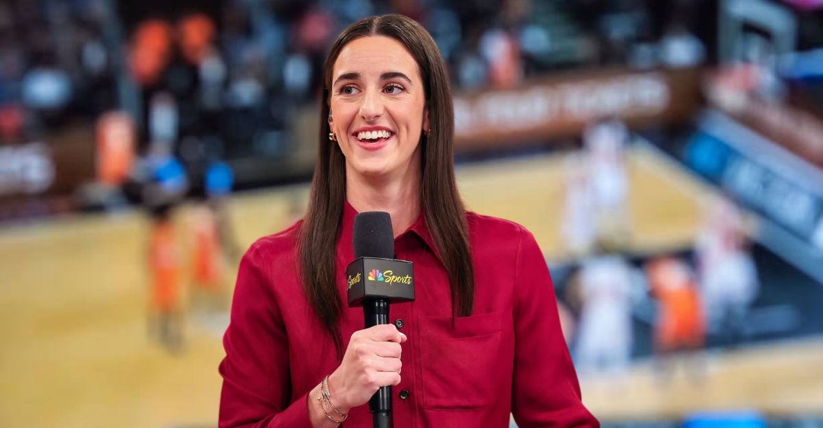 6 ft. Caitlin Clark Jokes About Her Height Next to Reggie Miller and ...