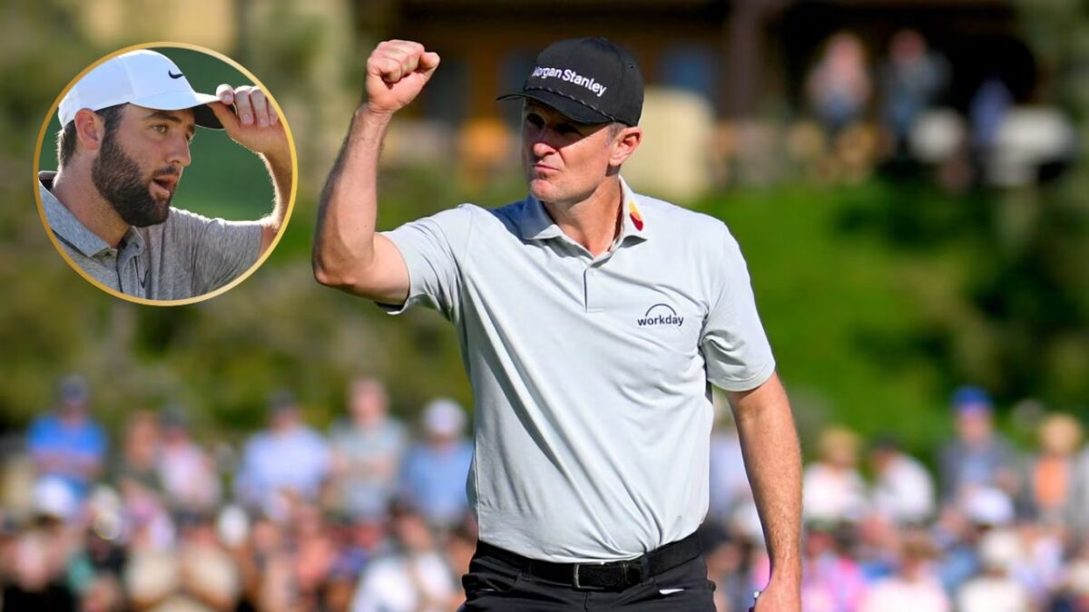 45-Year-Old Justin Rose Sends Hilarious Warning to Scottie Scheffler ...