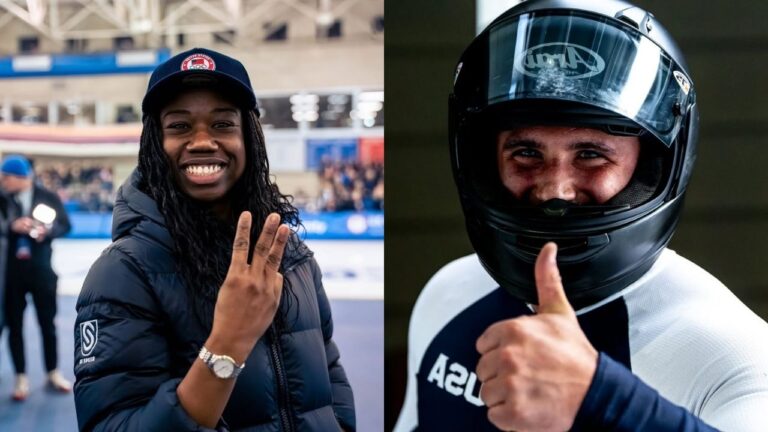 Team USA Names Speed Skater Erin Jackson and Bobsledder Frank Del Duca ...