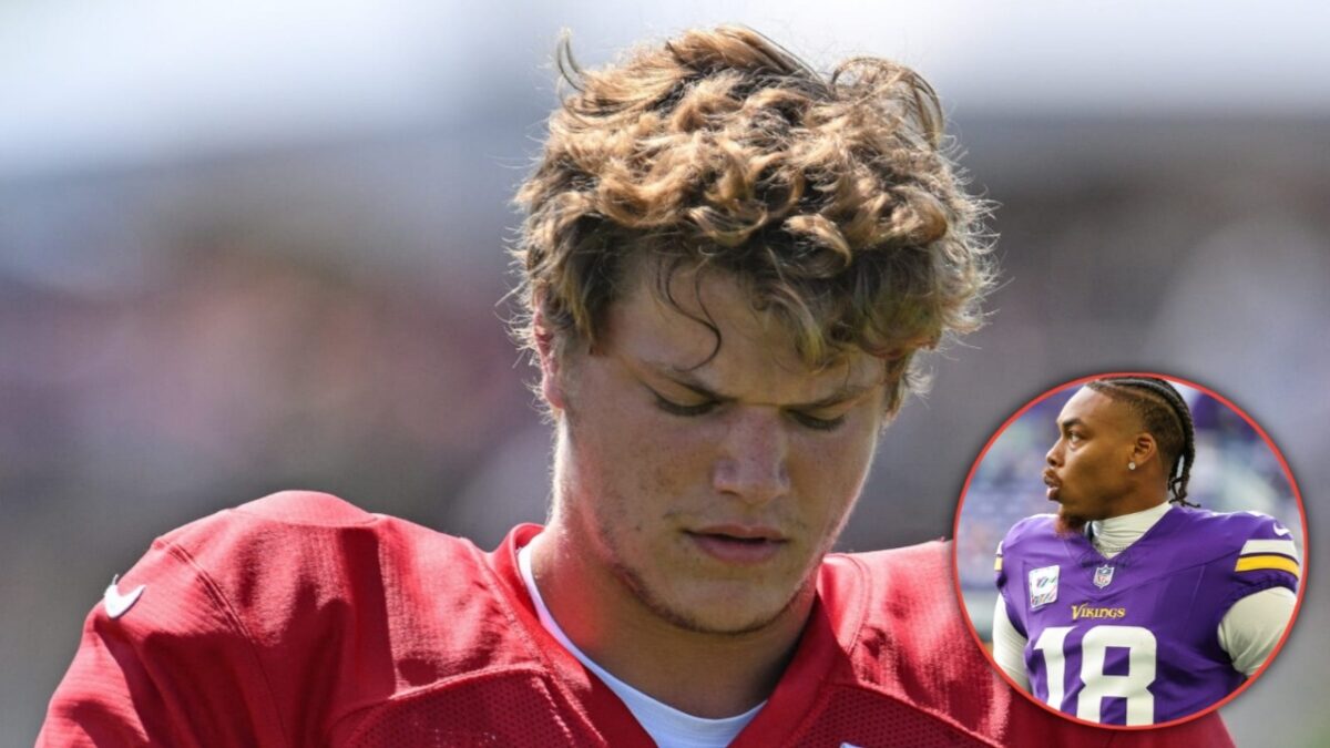 Justin Jefferson Once Again Throws Shade at JJ McCarthy and Portrays ...