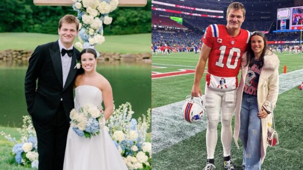 Who is Patriots QB Drake Maye's wife Ann Michael Maye?