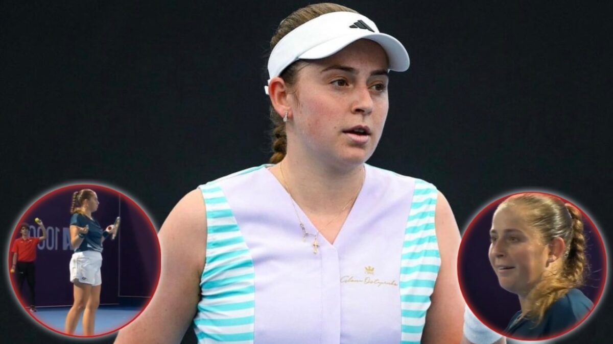 (Video) Jelena Ostapenko Argues with Umpire Upon Being Handed Foot ...