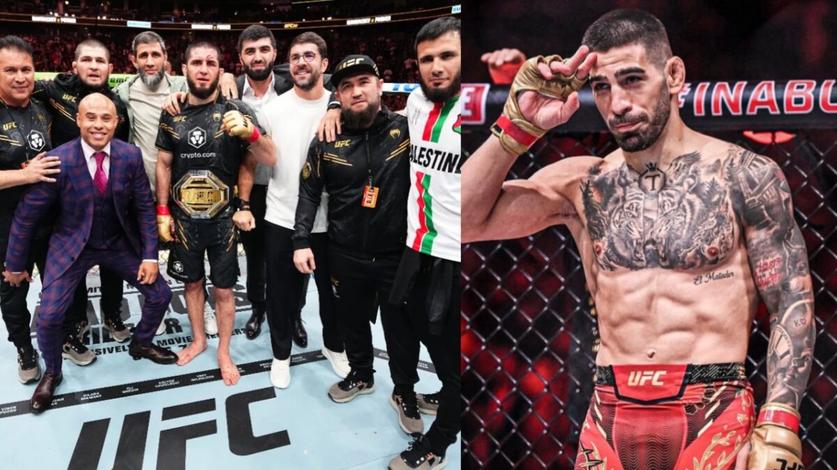 Team Islam Makhachev Set Record Straight Over White House Ilia Topuria ...
