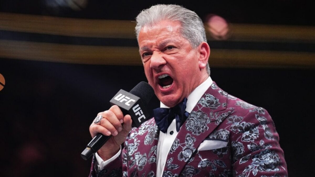 Legendary UFC Announcer Bruce Buffer Reveals Vocal Routine Before Show Time