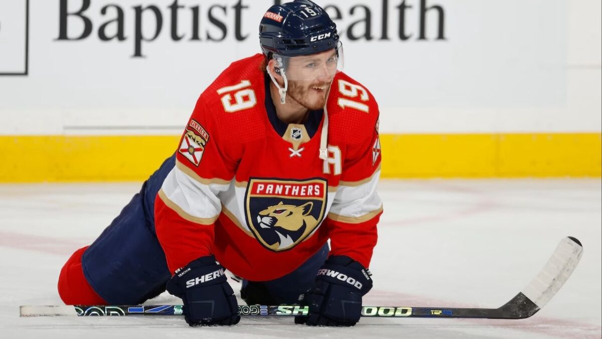 Matthew Tkachuk Honors 101-Year-Old Army Veteran with Flag and Game ...